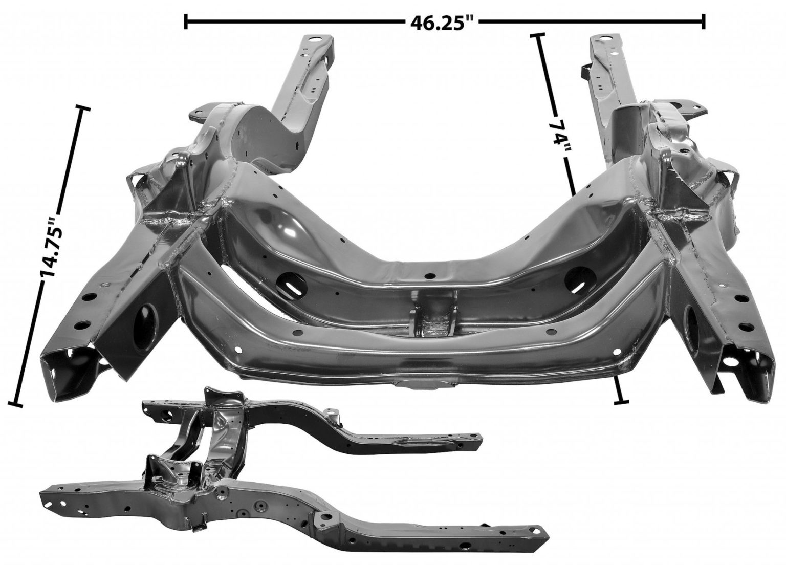 1967 Firebird Subframe Assembly (1000M) – Moonlight Drive Sheet Metal